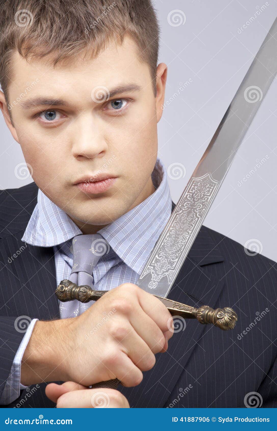 Corporate warrior #2 stock photo. Image of conflict, fighter - 41887906