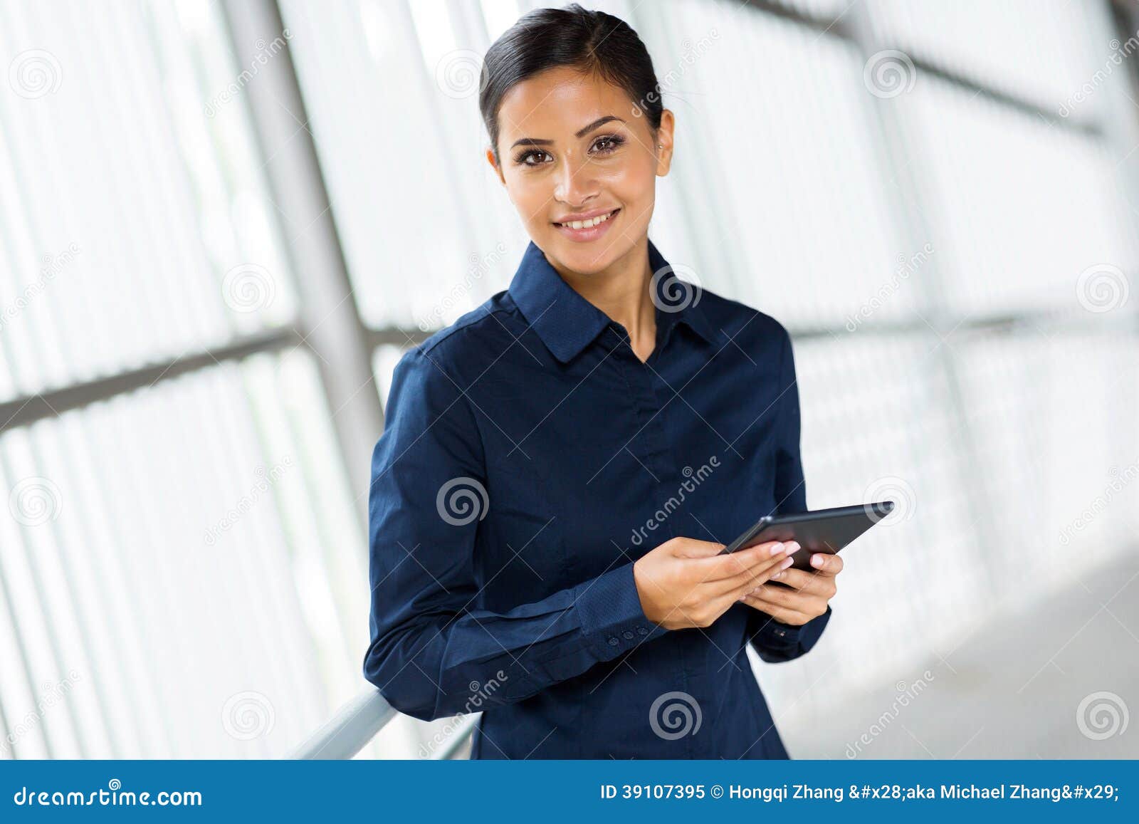 Corporate Worker Tablet Computer Stock Image - Image of online ...