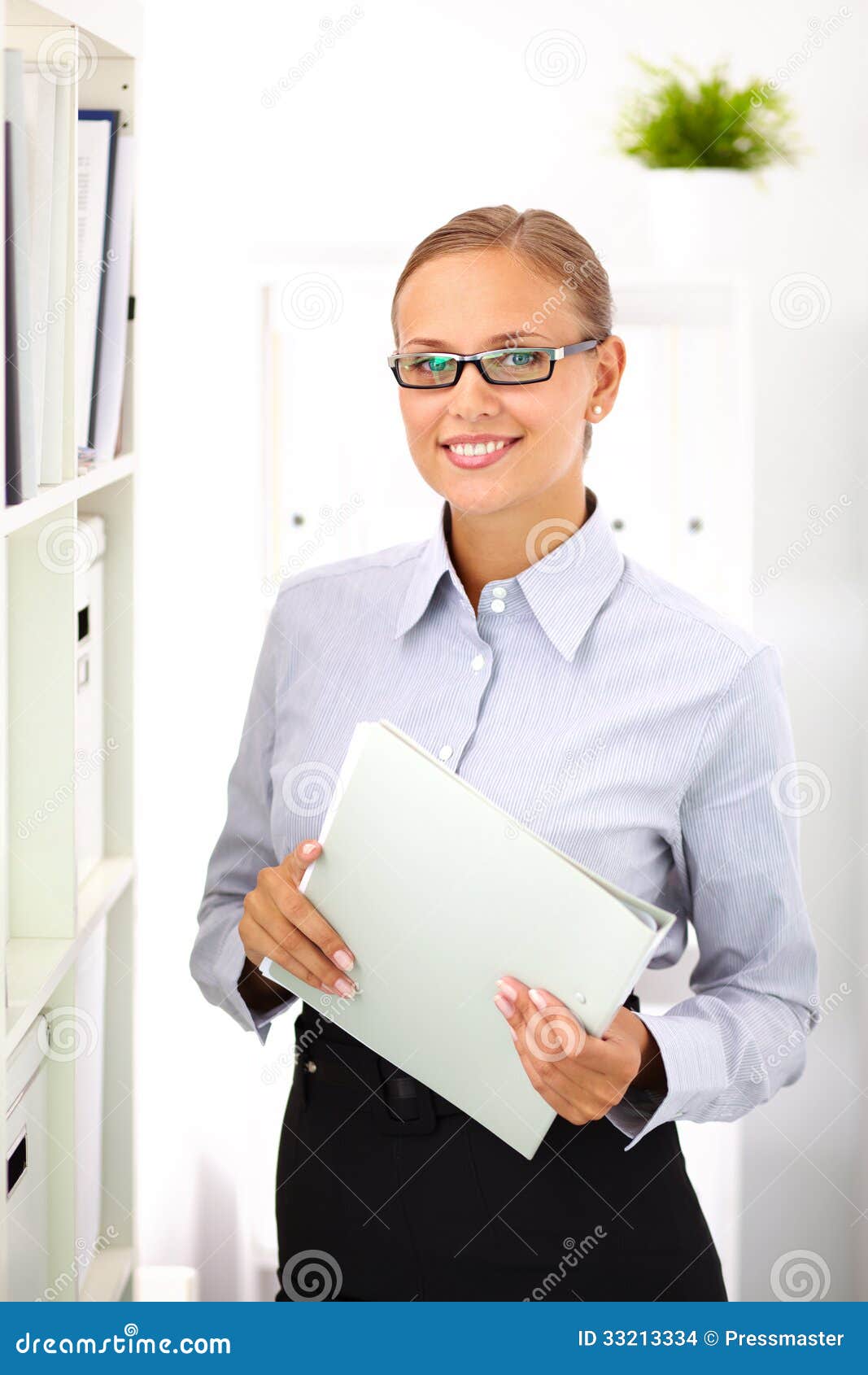 Corporate worker stock photo. Image of inside, folder - 33213334
