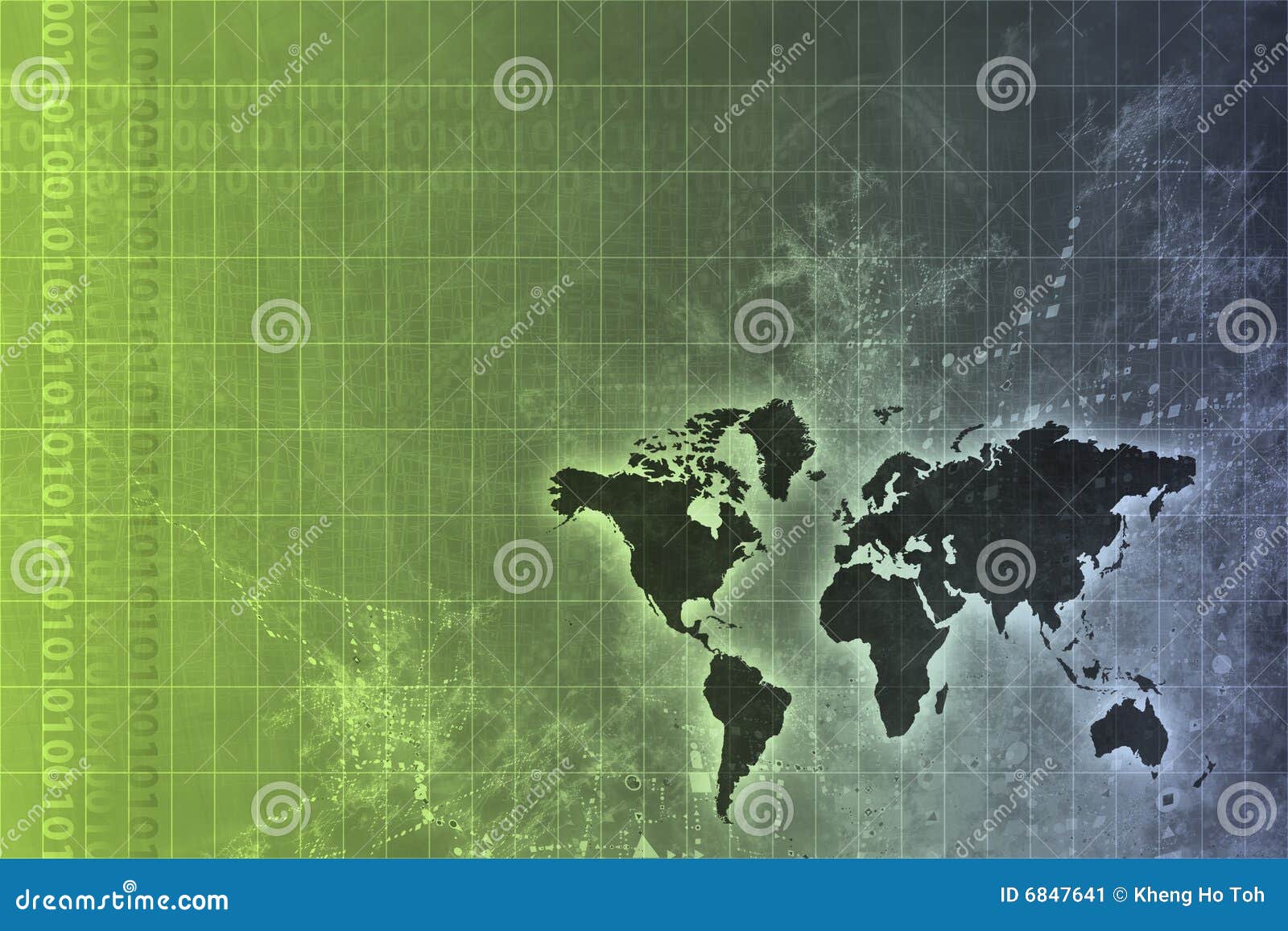 Corporate Worldwide Growth Abstract Stock Illustration - Illustration ...