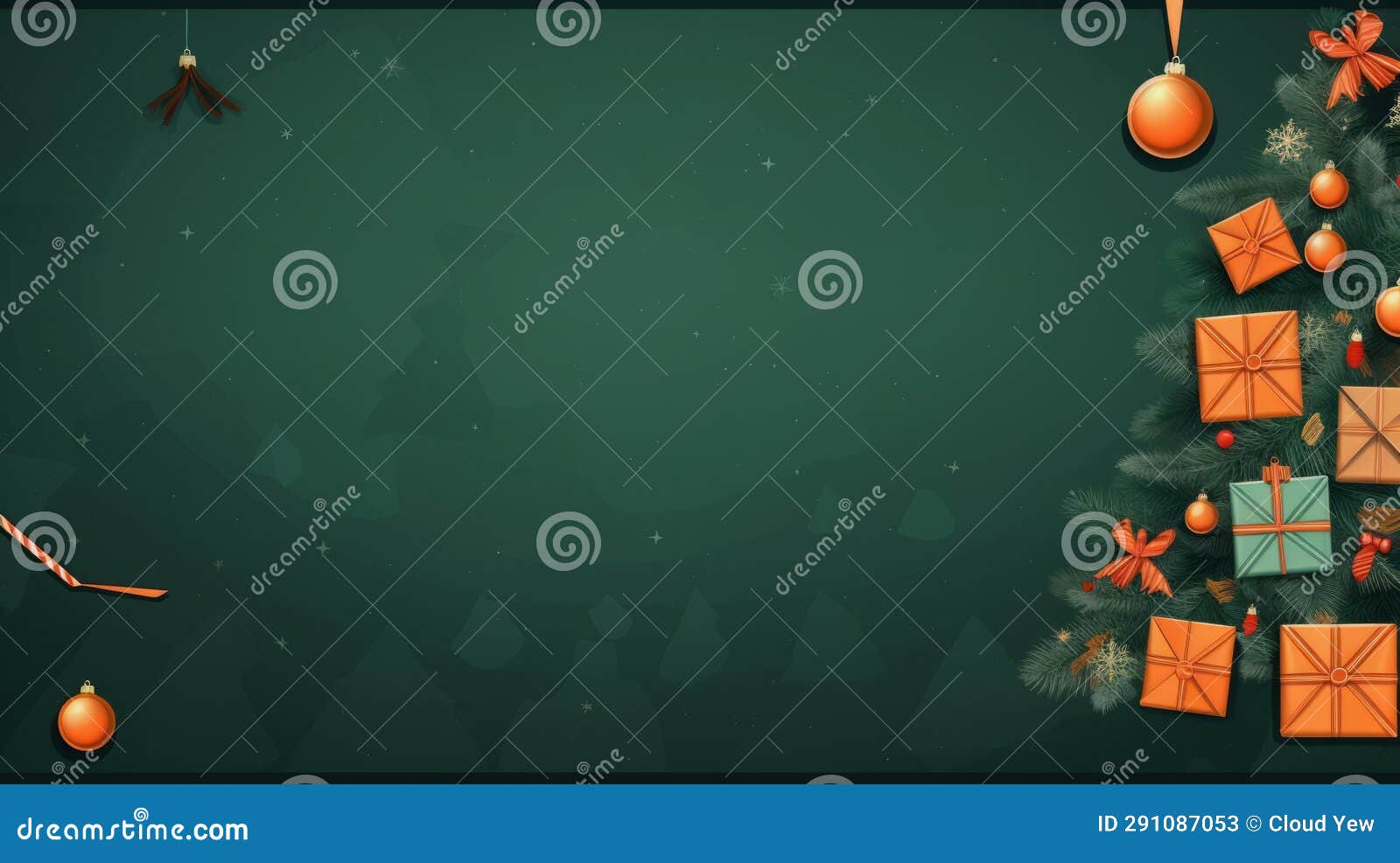 Corporate Yuletide theme stock illustration. Illustration of creative ...