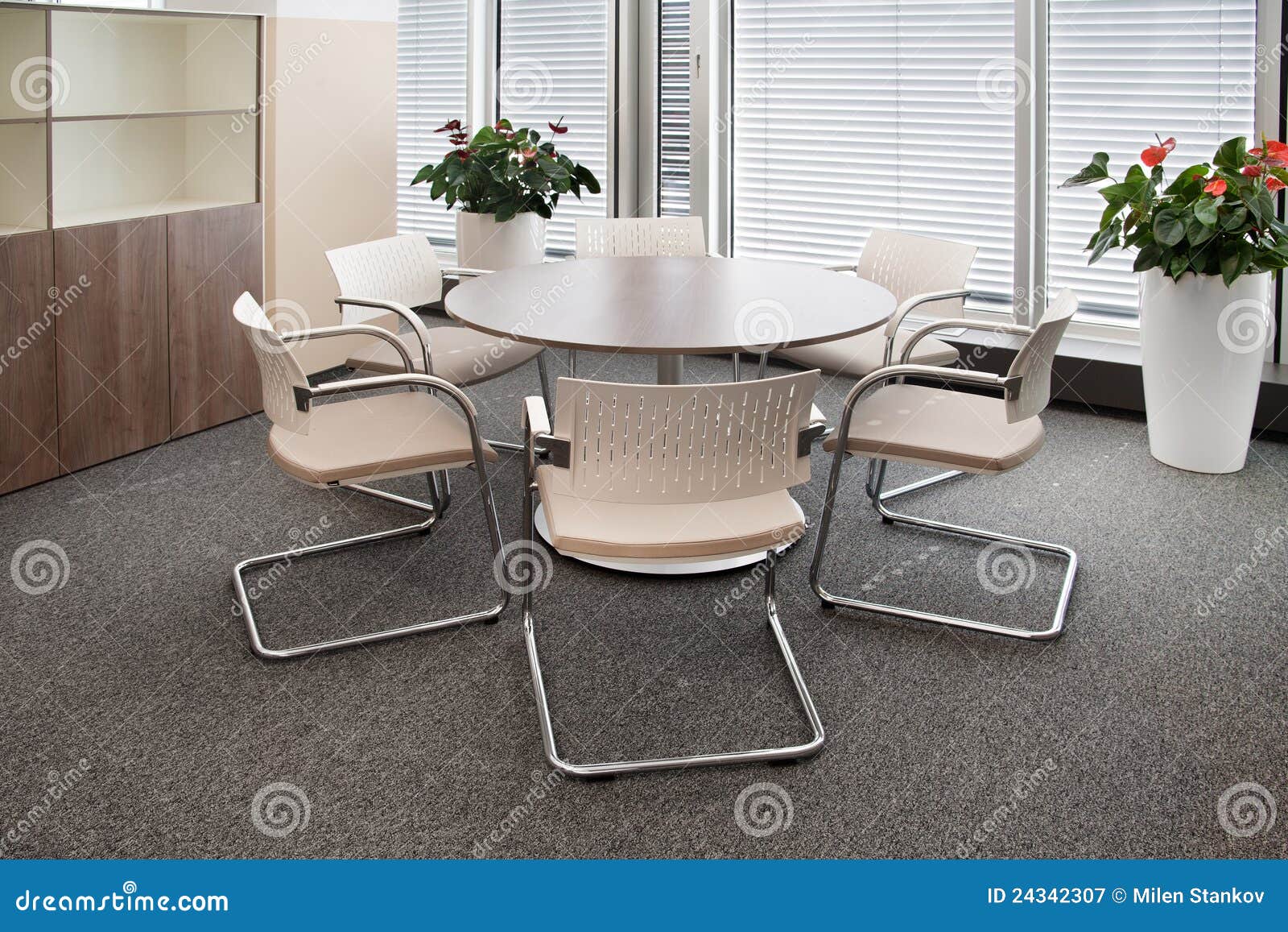 Corporative office stock image. Image of decorated, place - 24342307