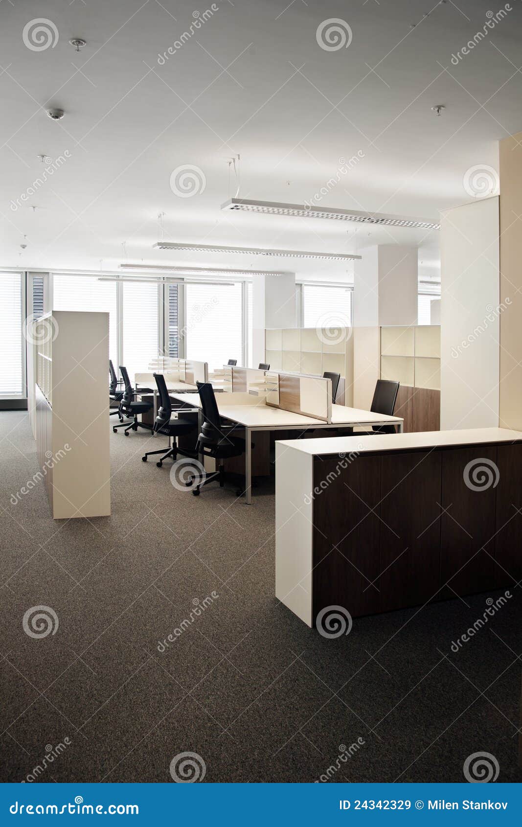 Corporative office stock image. Image of workplace, design - 24342329