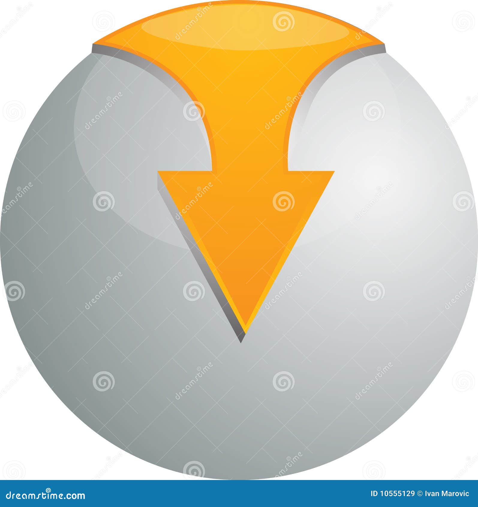 Corps rond du vecteur 3D illustration de vecteur. Illustration du ...