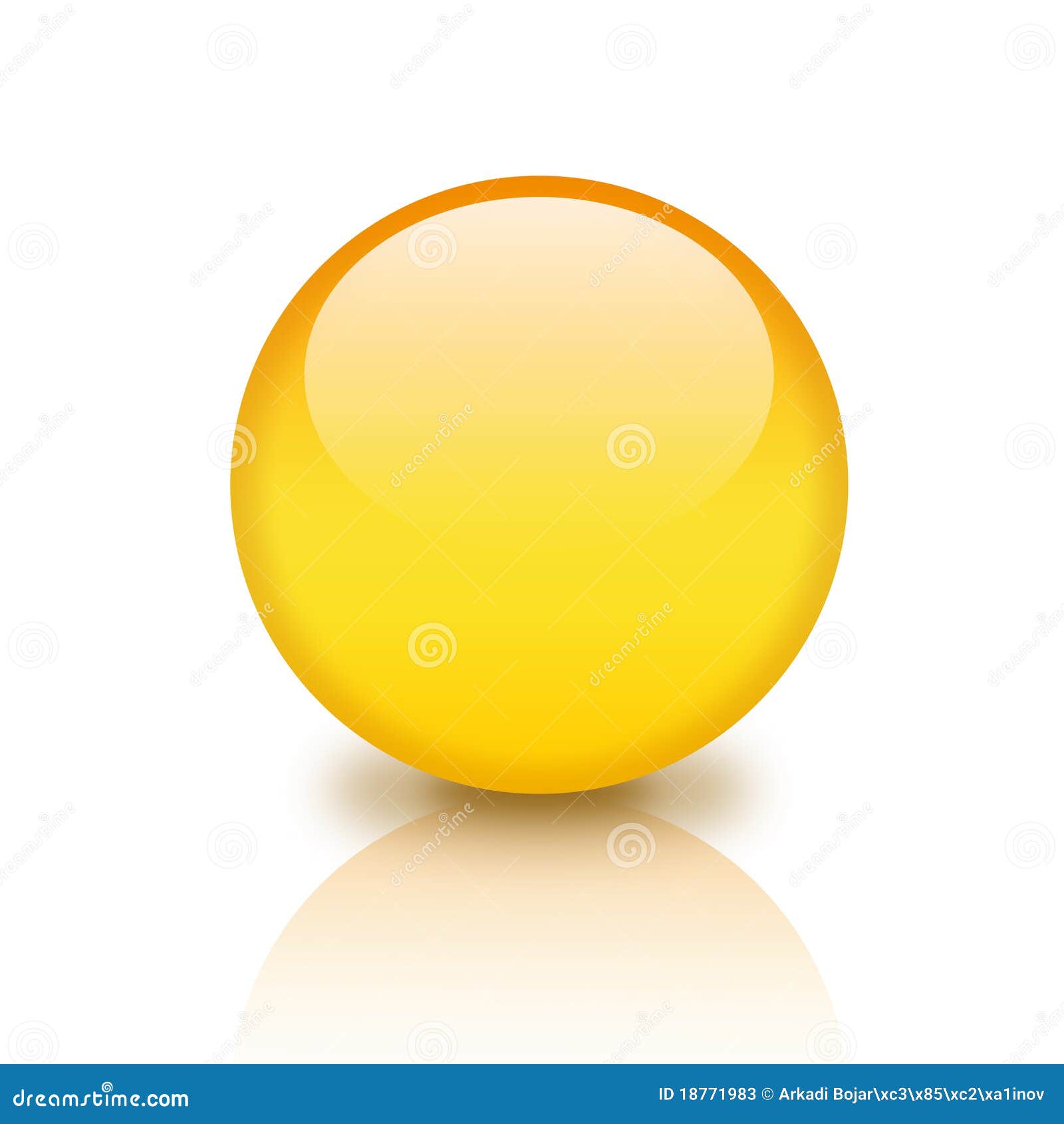 Corps rond en verre illustration stock. Illustration du forme - 18771983