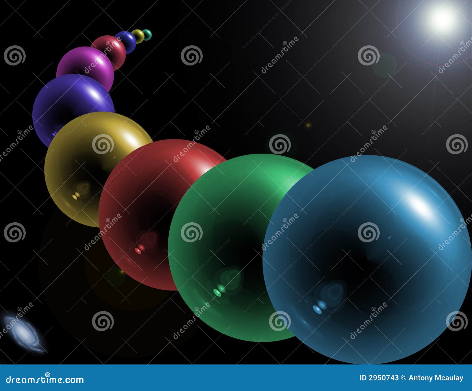 Corps Ronds En Verre Abstraits Illustration Stock - Illustration du ...