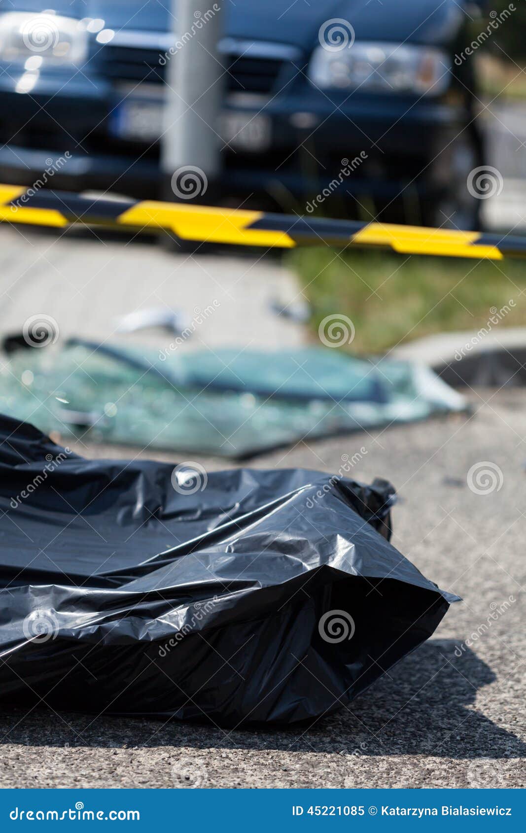 Corpse after car accident stock image. Image of accident - 45221085