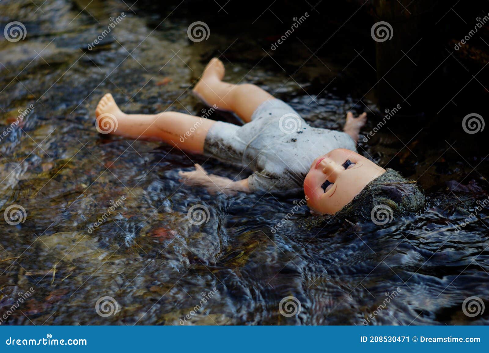 Corpse Floating In Water Royalty-Free Stock Photo | CartoonDealer.com ...