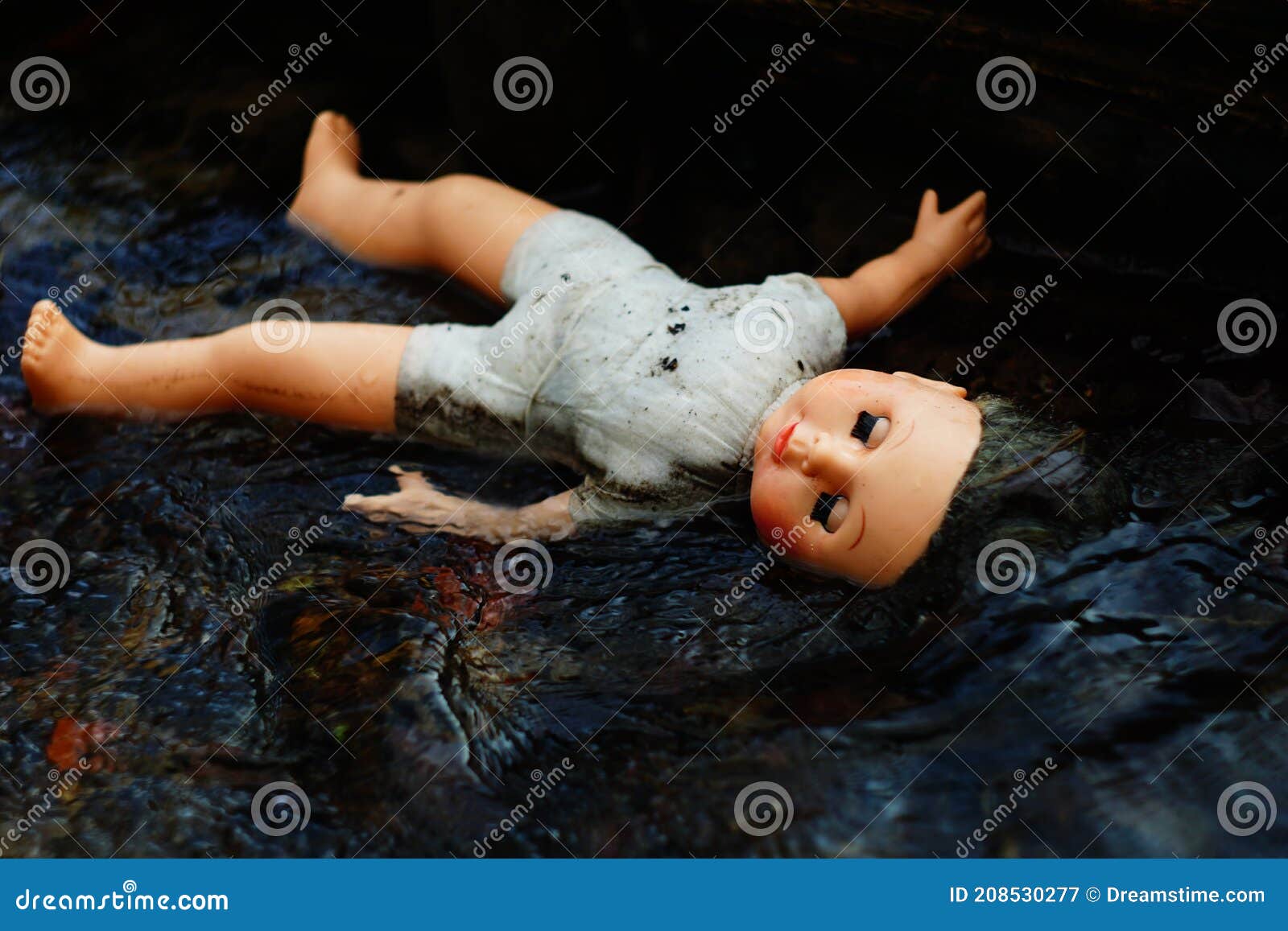 Corpse Floating In Water Royalty-Free Stock Photo | CartoonDealer.com ...