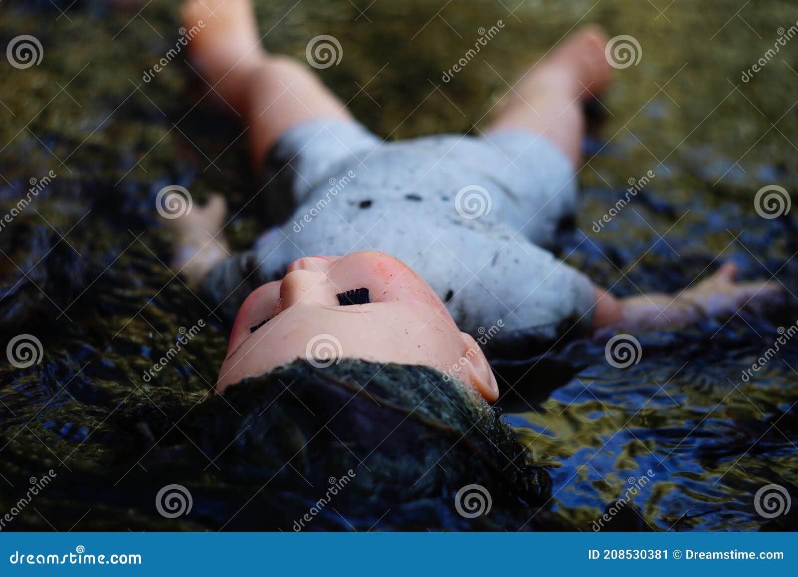 Corpse Floating In Water Royalty-Free Stock Photo | CartoonDealer.com ...