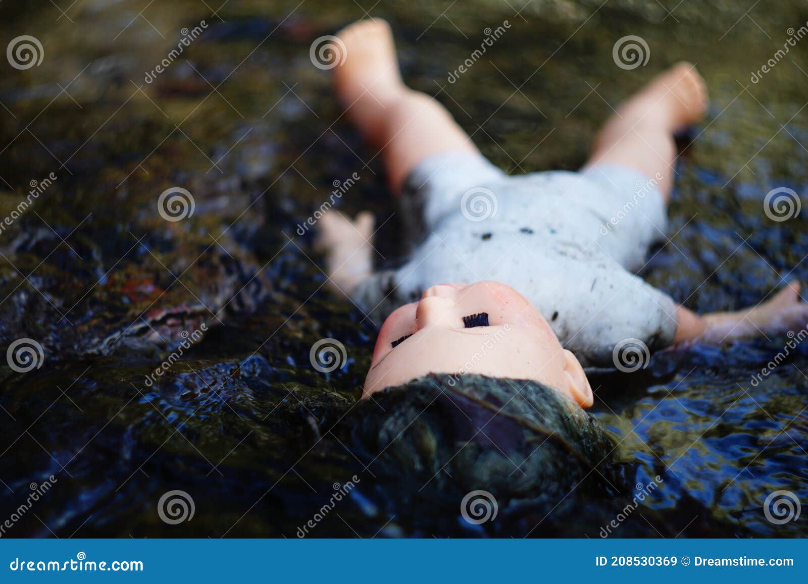 Corpse Floating In Water Royalty-Free Stock Photo | CartoonDealer.com ...