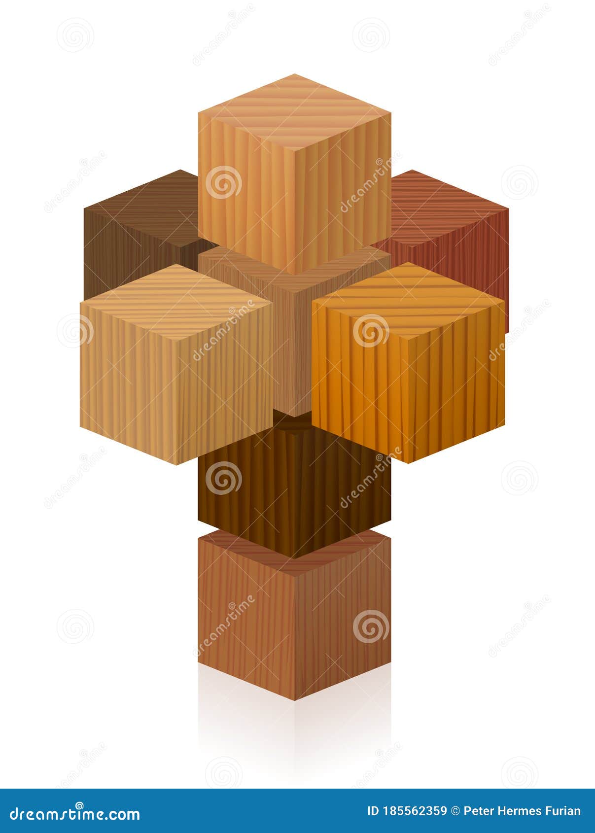 Tesseract Aka Hypercube Royalty-Free Stock Image | CartoonDealer.com ...