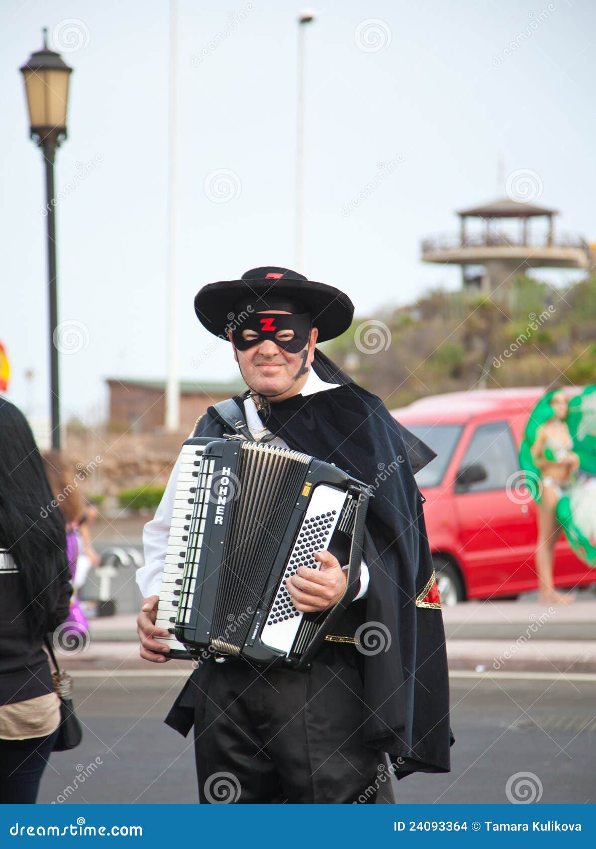 Corralejo Carnival editorial stock image. Image of islands - 24093364