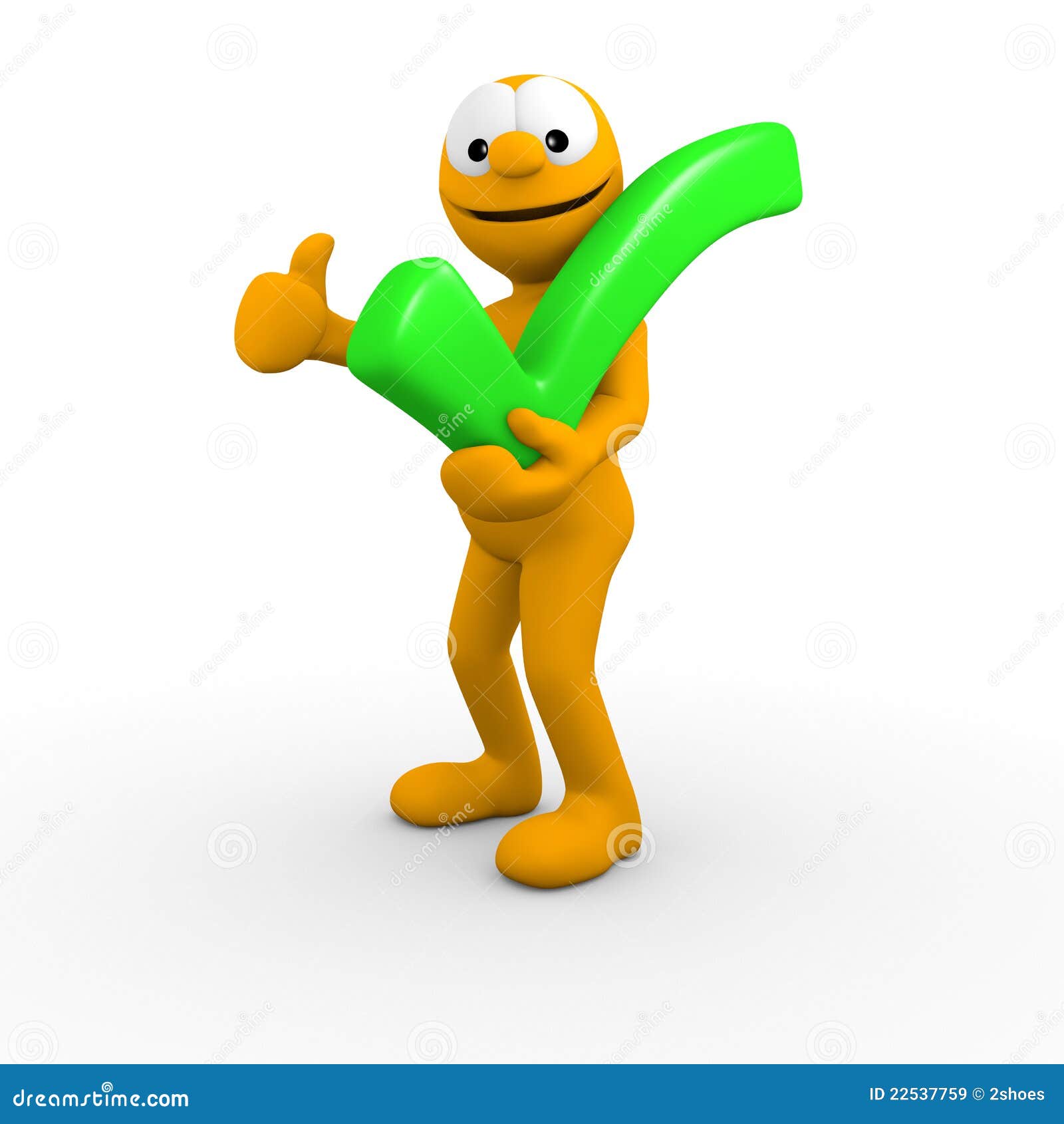 Correct stock illustration. Illustration of positively - 22537759