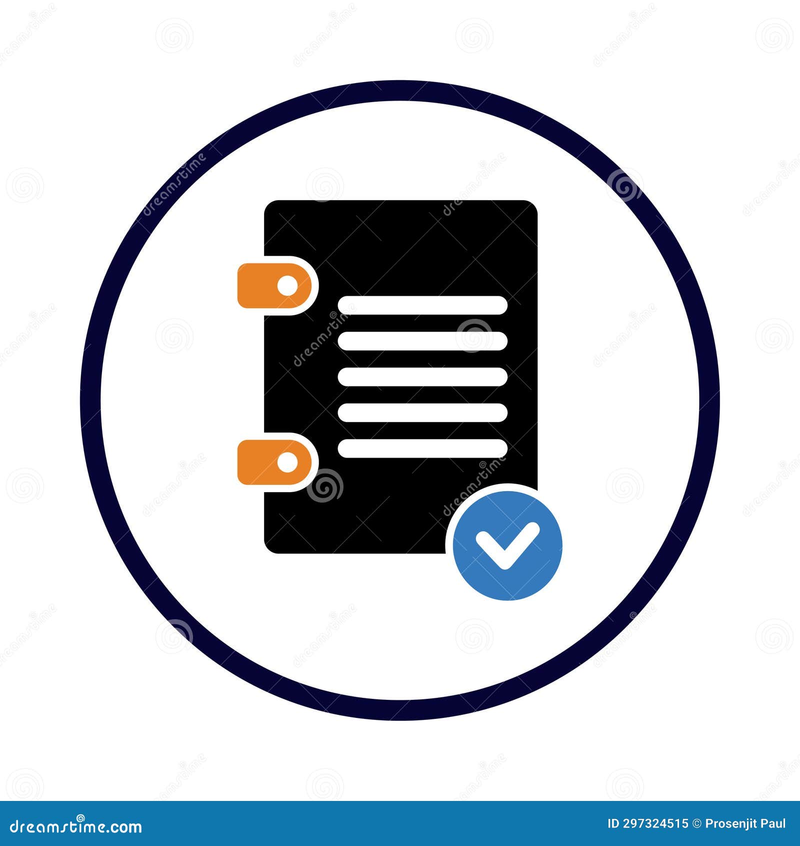 Correct, Document, Tick, Check, File, Correct Document Icon Stock ...