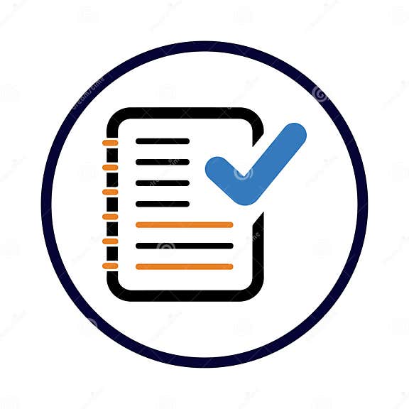 Correct, Document, Tick, Check, File, Correct Document Icon Stock ...