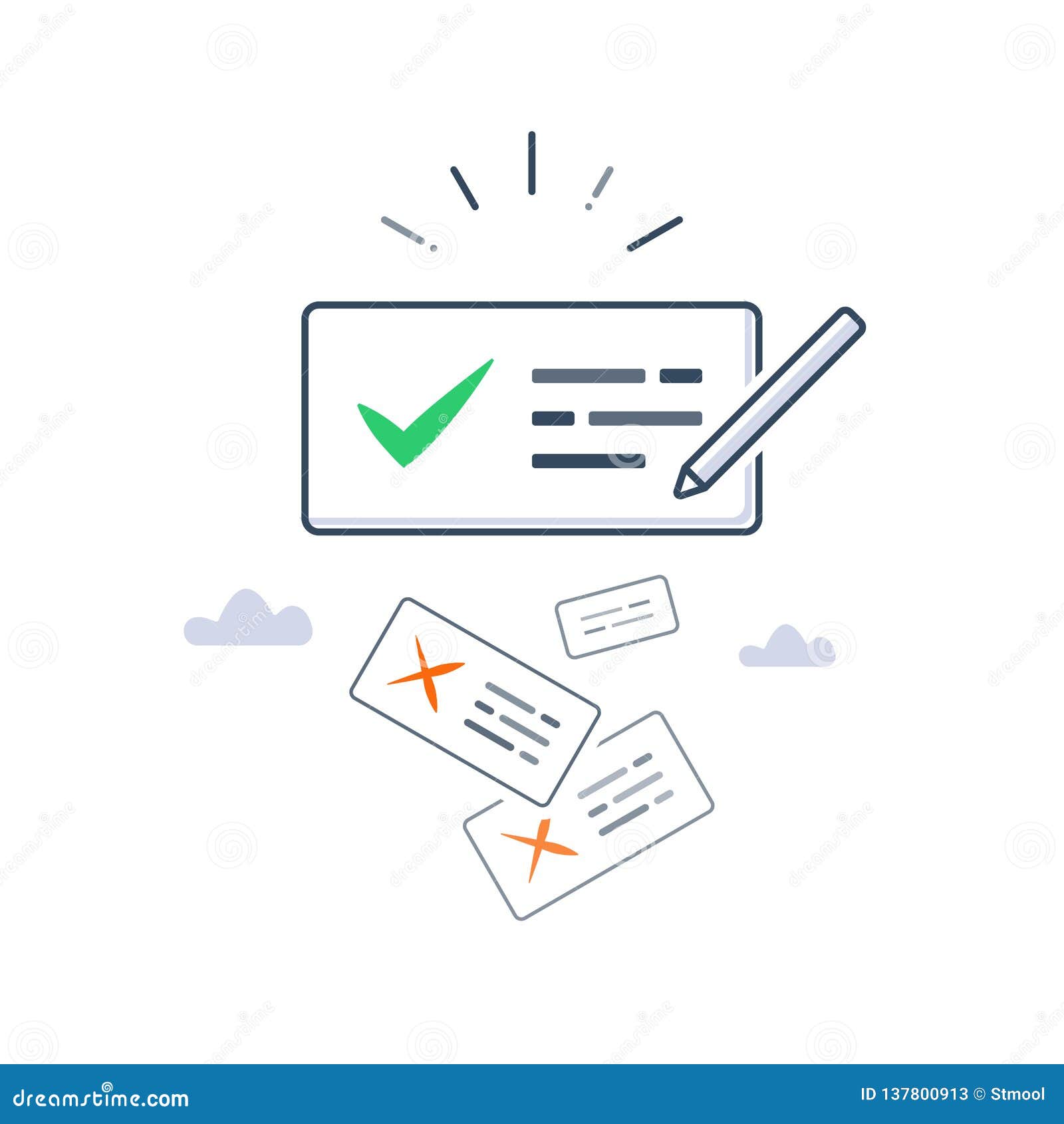 STORYTELLING. Concept With Icons Vector Illustration | CartoonDealer ...