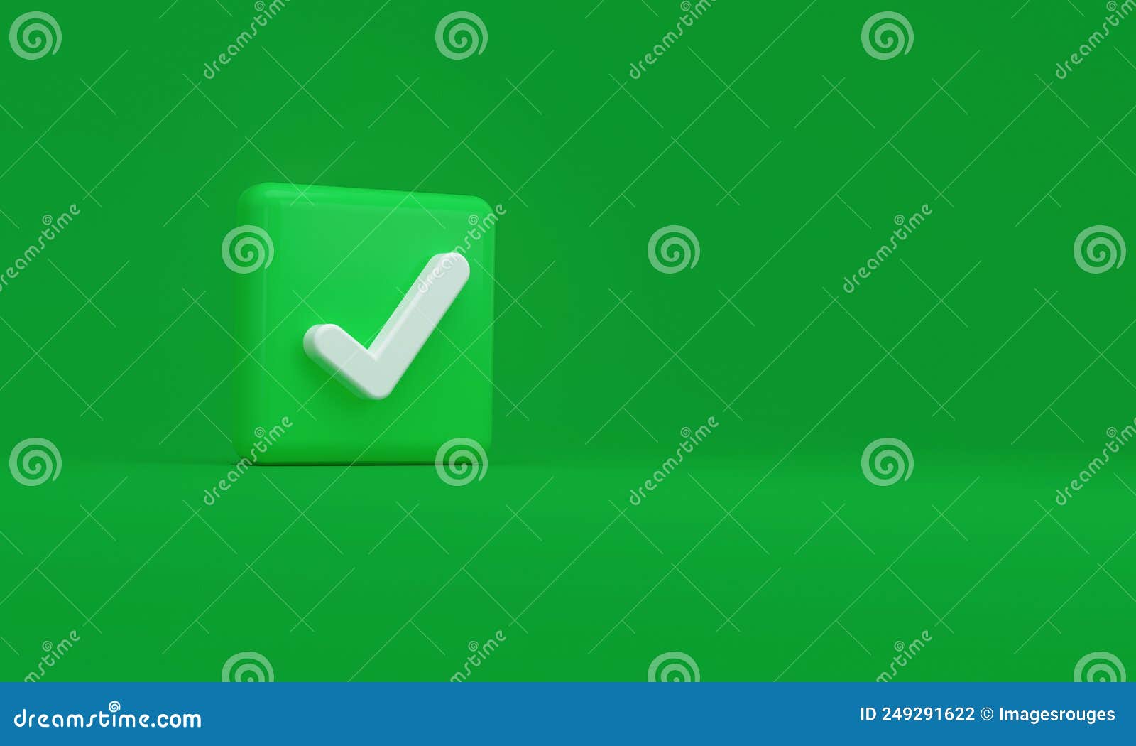 Correct Green Check Mark Symbol Icon. Approve and Confirm Stock ...