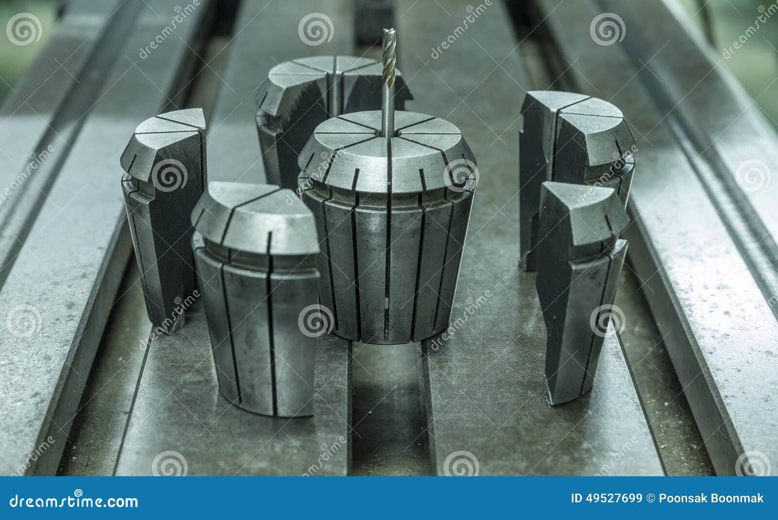 Correct Milling Machine Tool Broken Stock Image - Image of ...