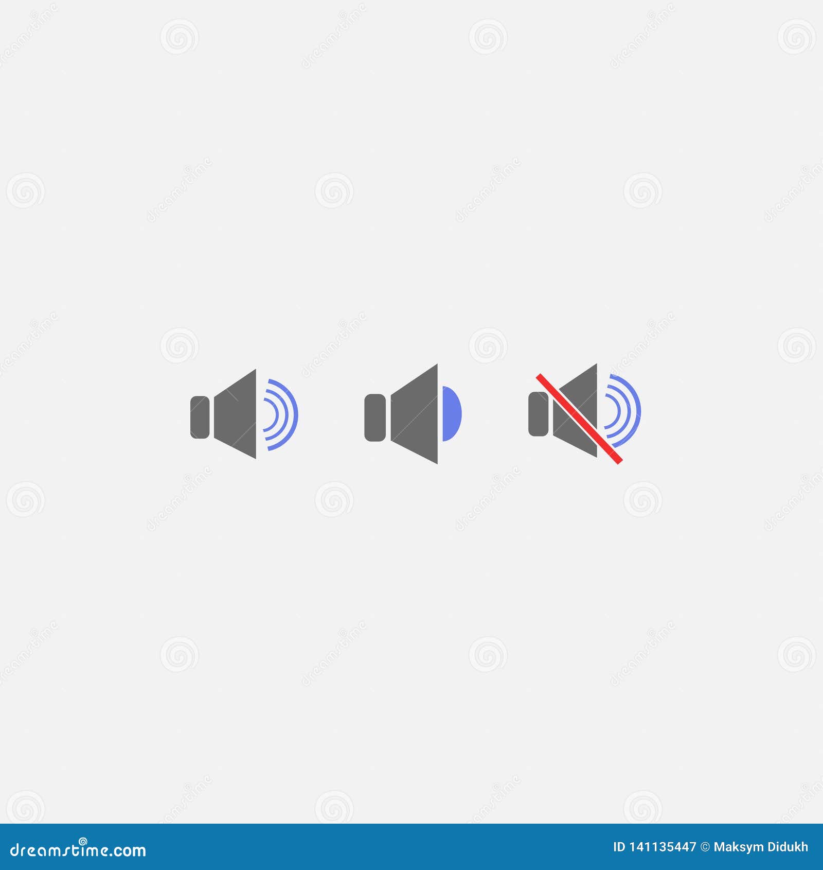 Correct Pictogram Het Symbool Van Geluid Vector Illustratie Eps 10 ...