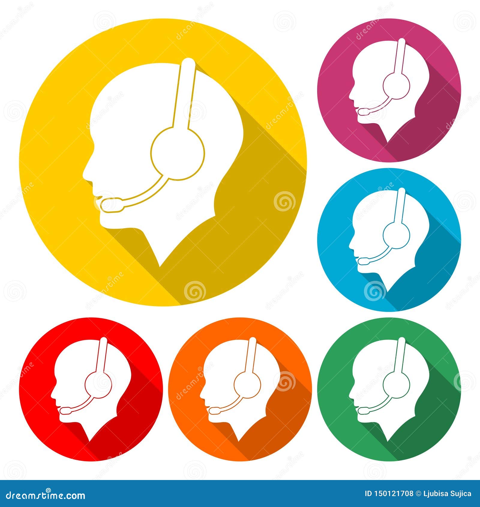 Correct Pictogram in Menselijk Hoofd Vector Illustratie - Illustration ...