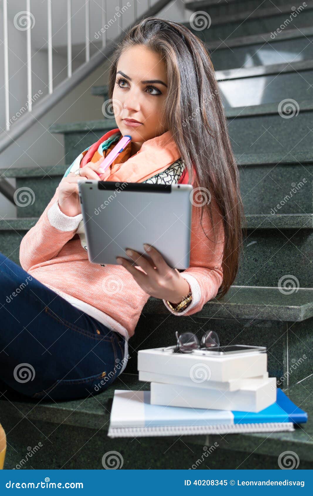 Is that correct? stock image. Image of desk, education - 40208345