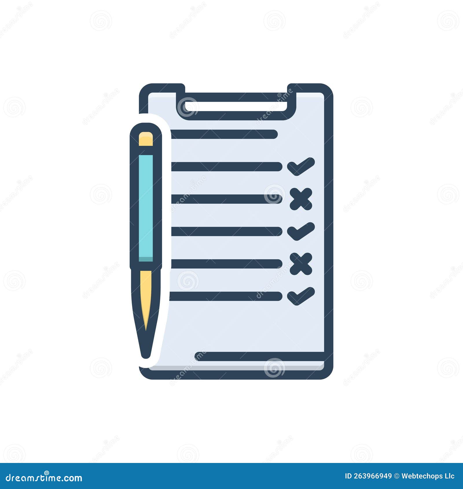 Color Illustration Icon for Corrected, Revised and Revisionist Stock ...