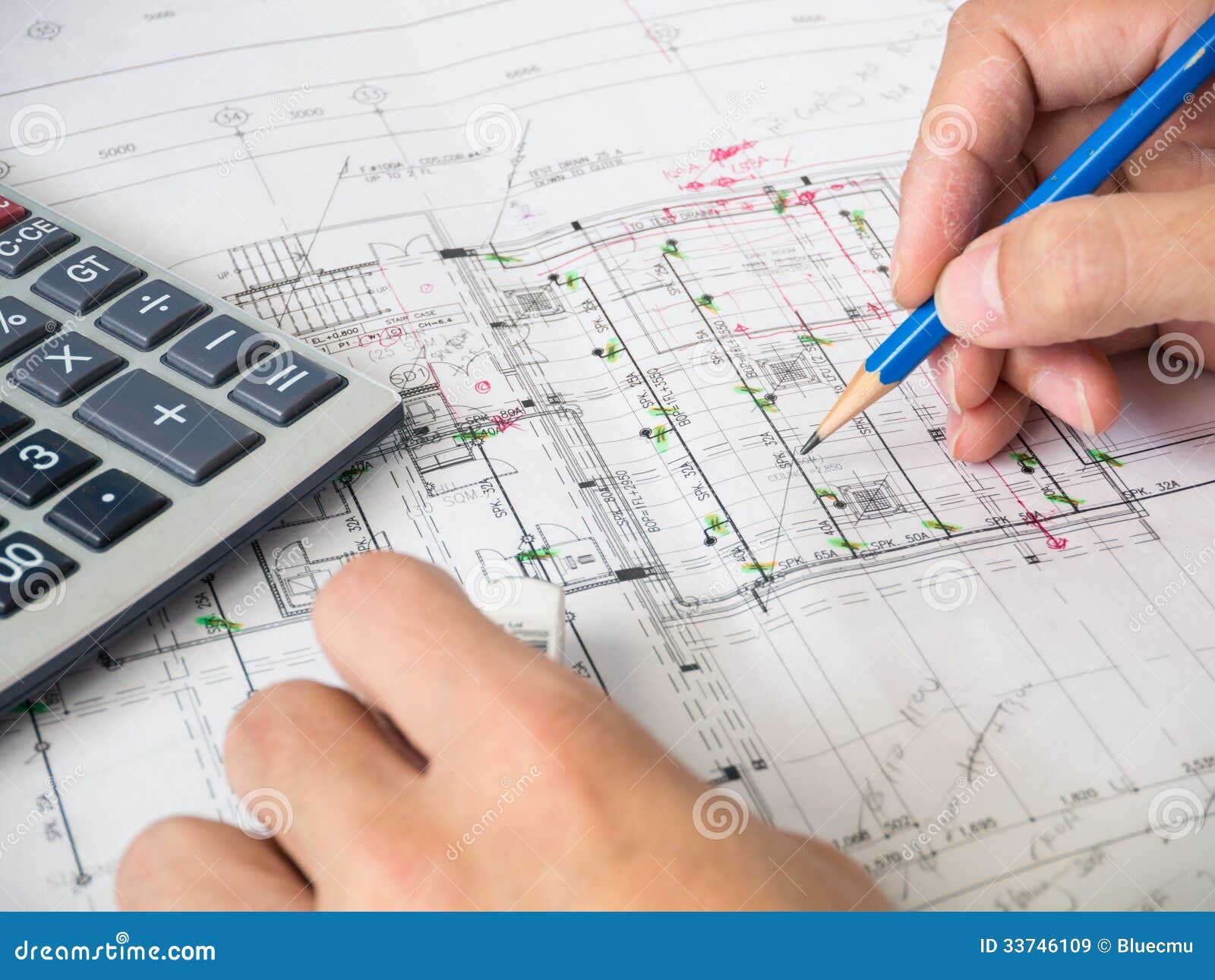 Correction stock image. Image of measurement, inch, size - 33746109