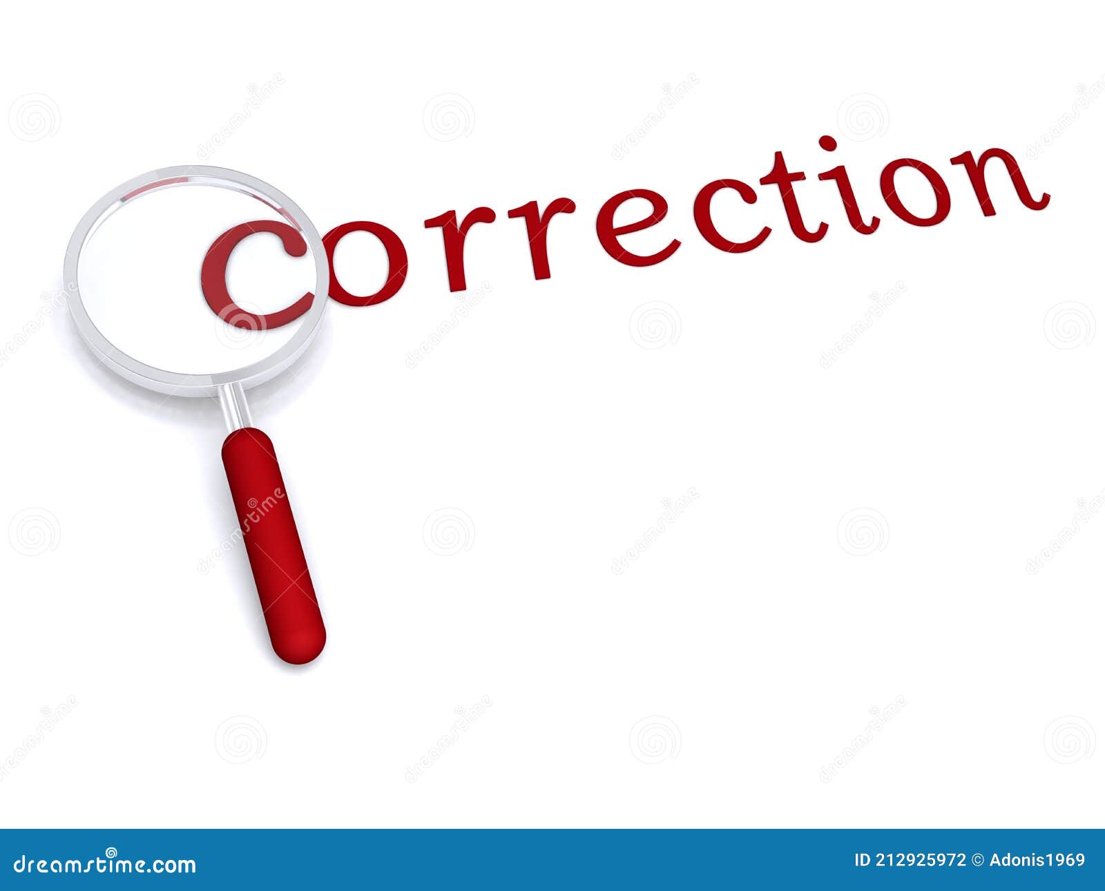 Correction And Success - Shown As Word Correction On A Fuel Tank And A ...