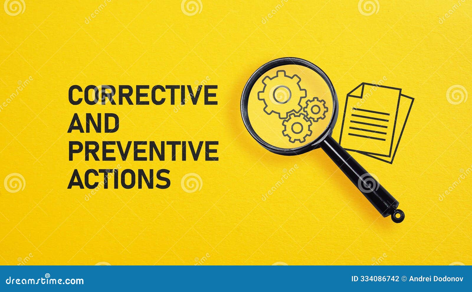 Corrective And Preventive Actions Are Shown Using The Text CAPA Royalty ...