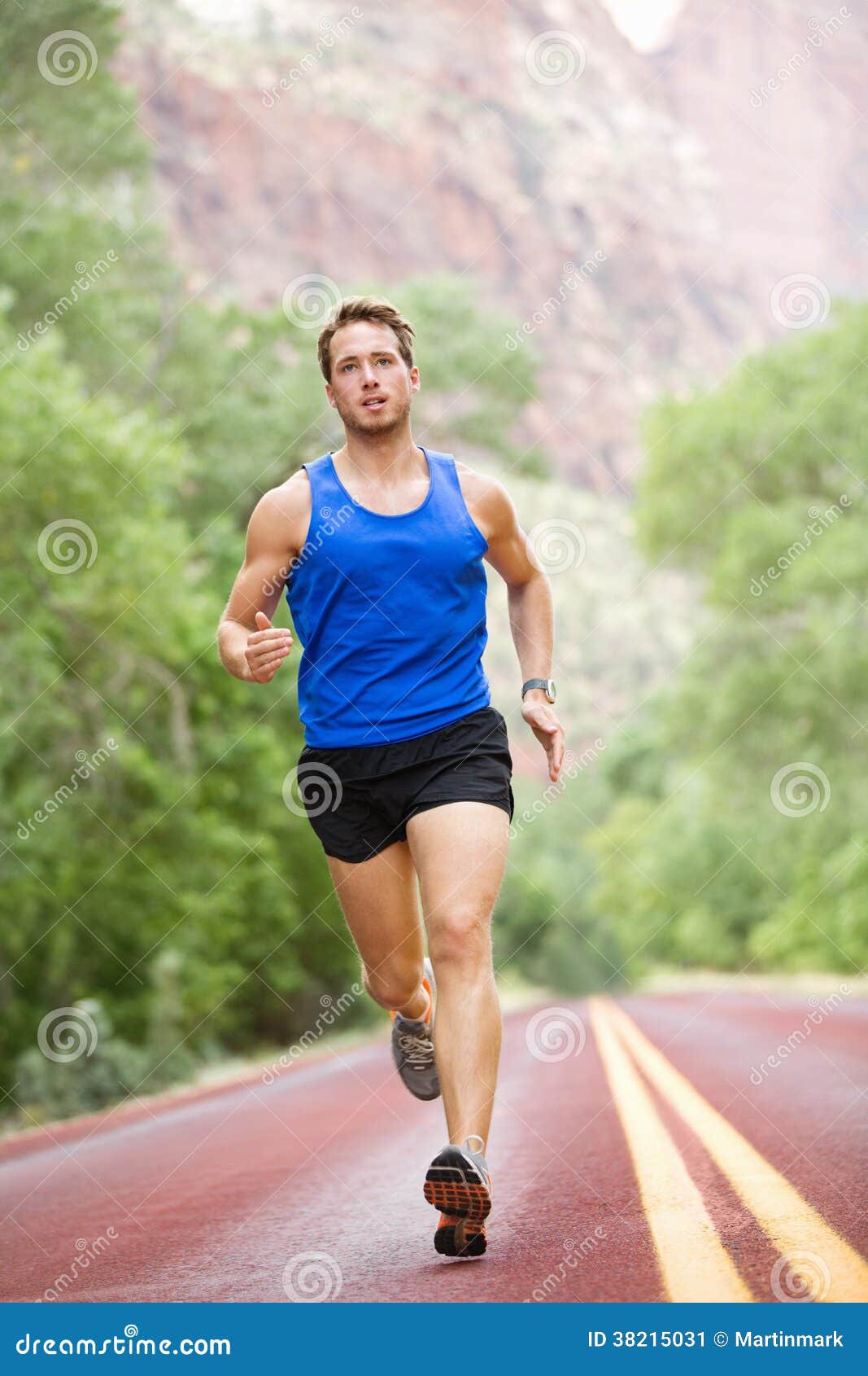 Corredor - Homem De Corrida Do Atleta Imagem de Stock - Imagem de ...