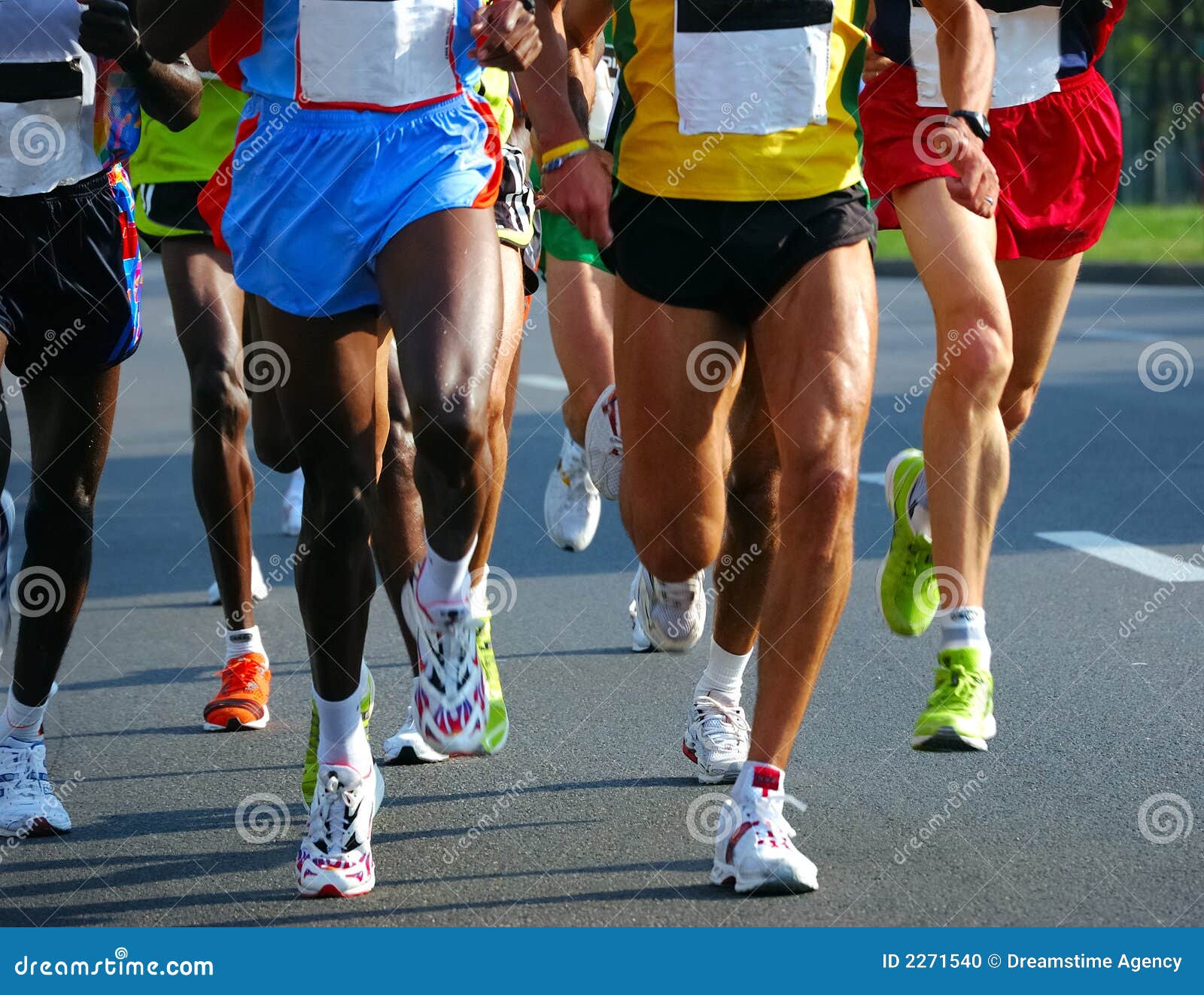 Corredores Del Maratón Foto de archivo - Imagen: 2271540