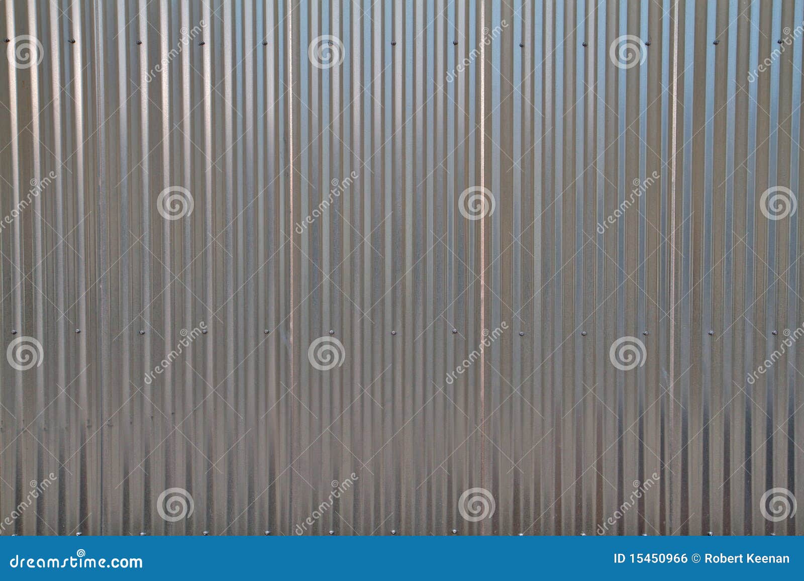 Corregated Wall stock photo. Image of metal, brushed - 15450966
