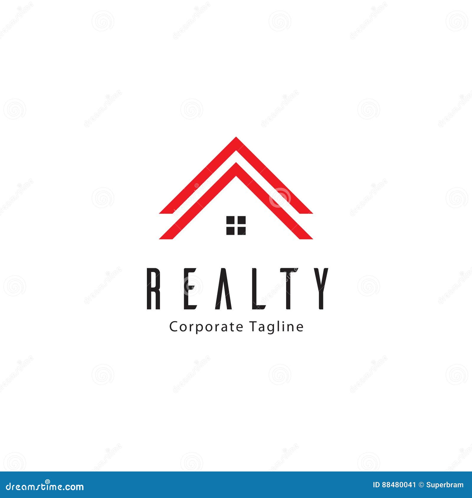 Corretora De Imóveis Logo Template Ilustração do Vetor - Ilustração de ...