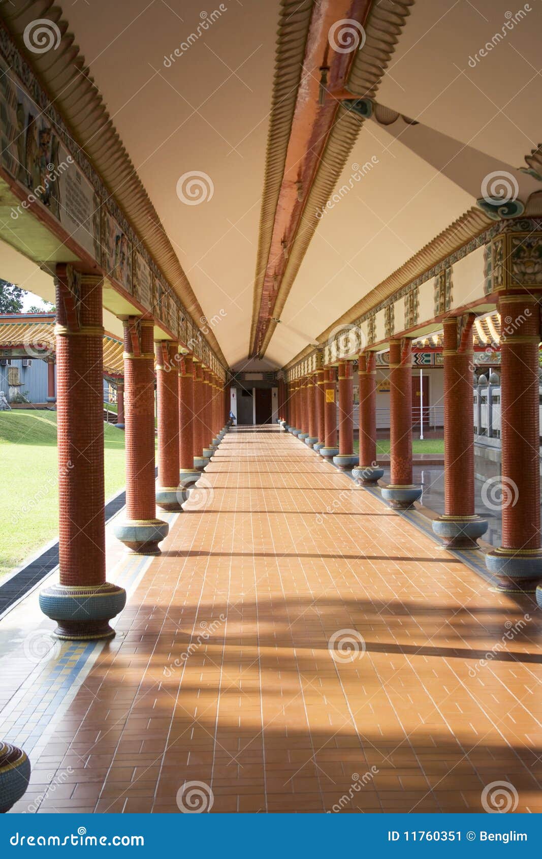 Corridor stock image. Image of cultural, corridor, ancient - 11760351
