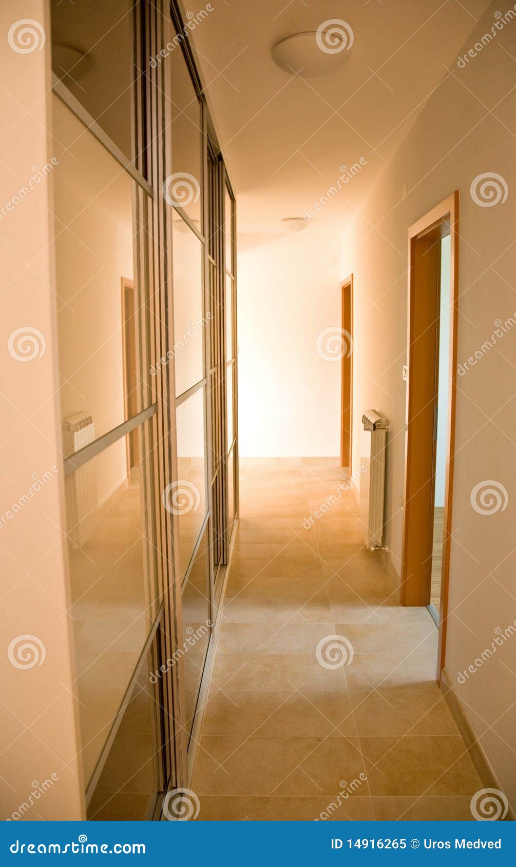 Corridor stock image. Image of design, home, business - 14916265
