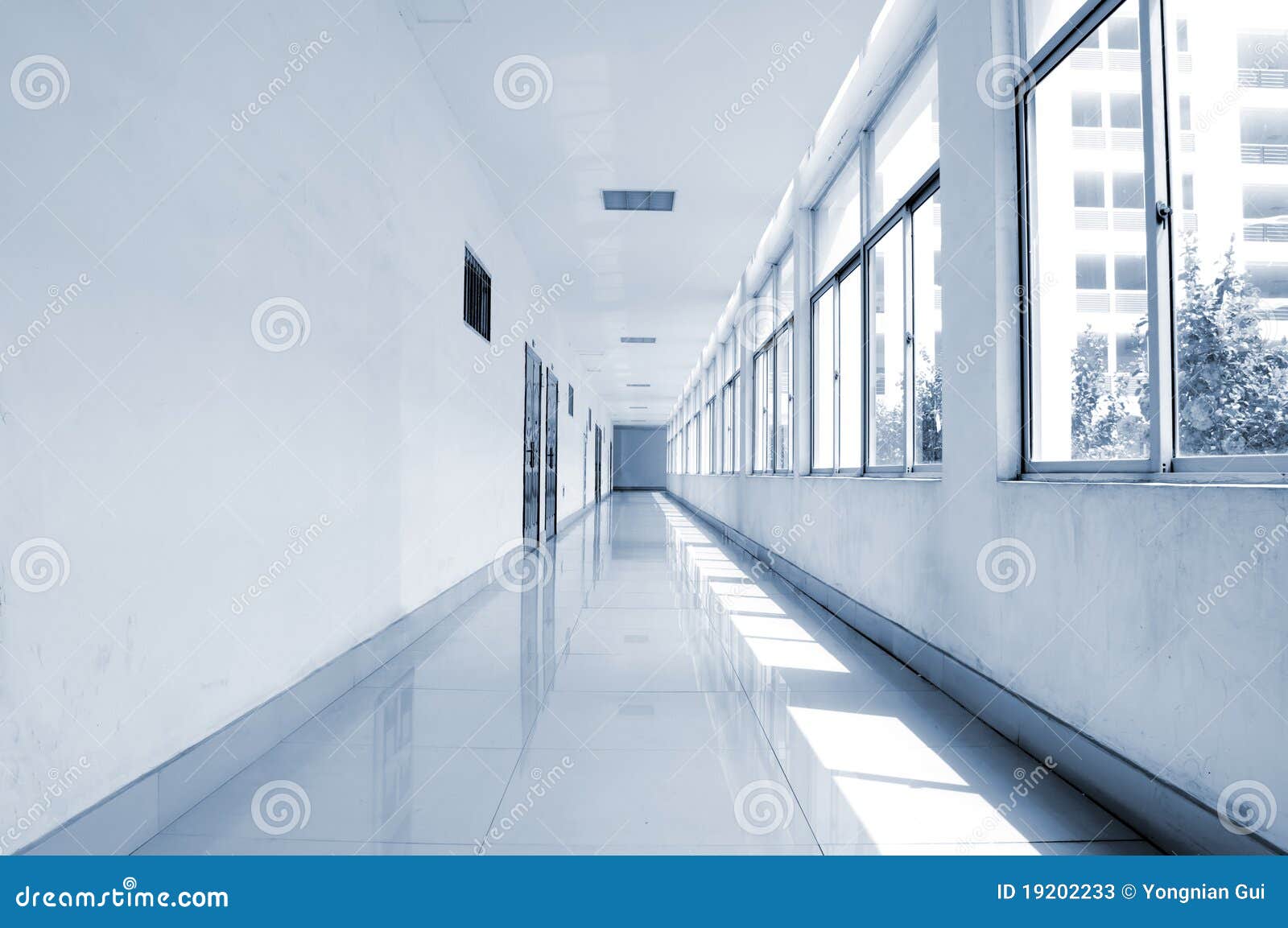 Corridor stock image. Image of building, aisle, entrance - 19202233