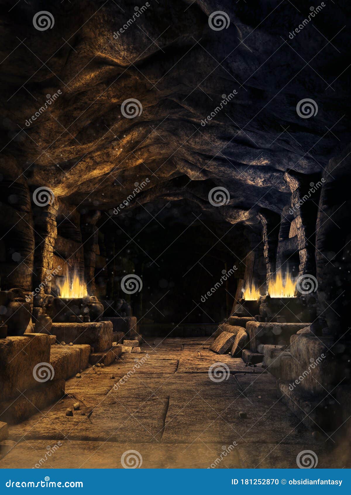 Fantasy Mine Entrance