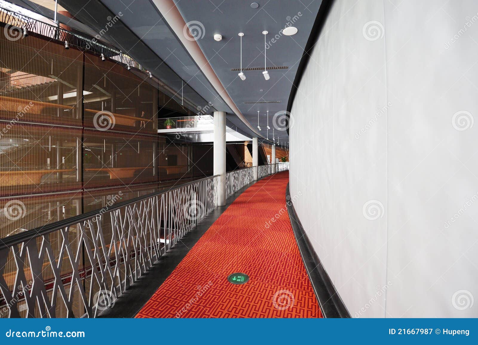 Corridor in the National Grand Theatre Editorial Photography - Image of ...