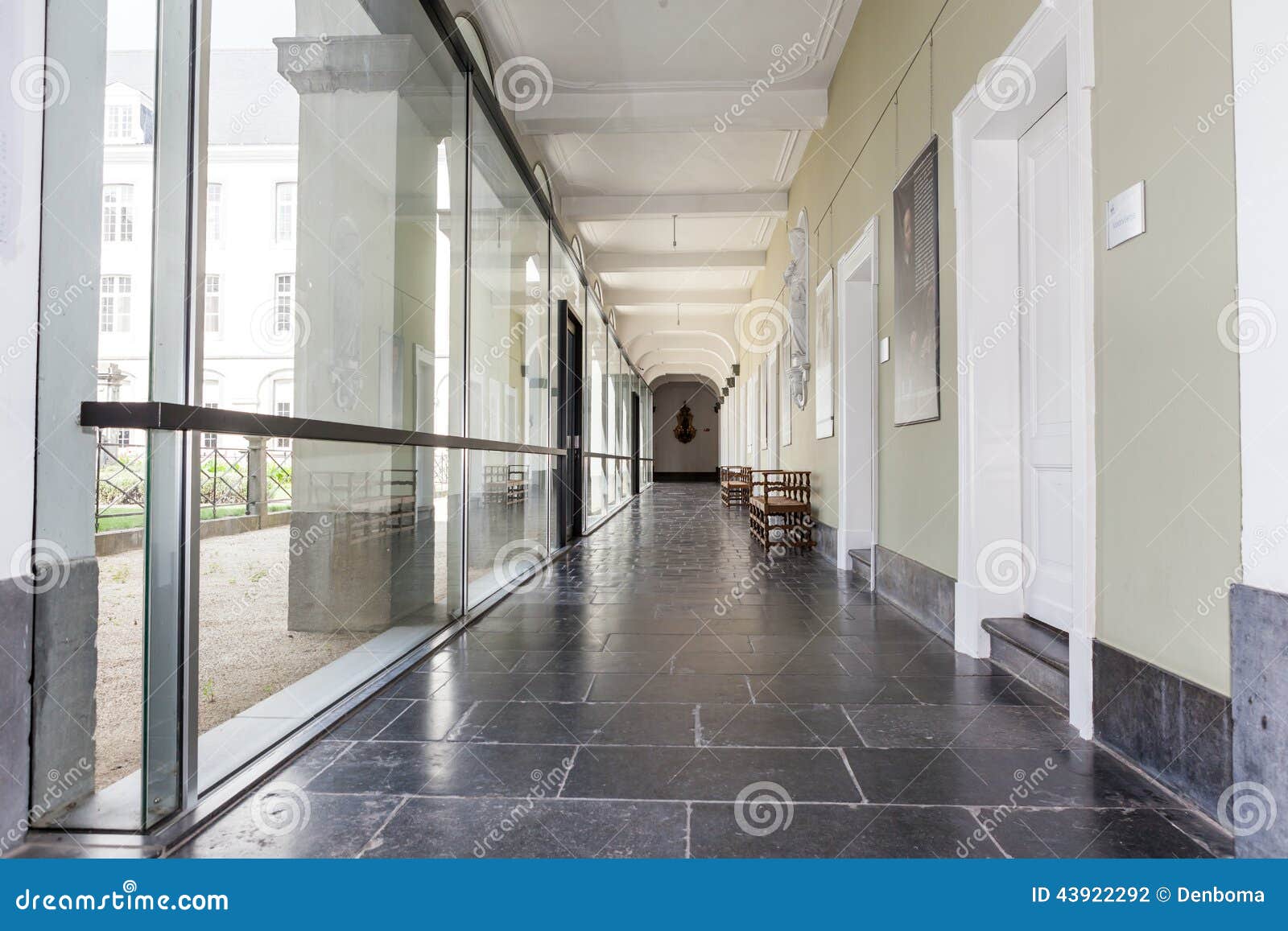 Corridor stock photo. Image of door, indoor, hallway - 43922292