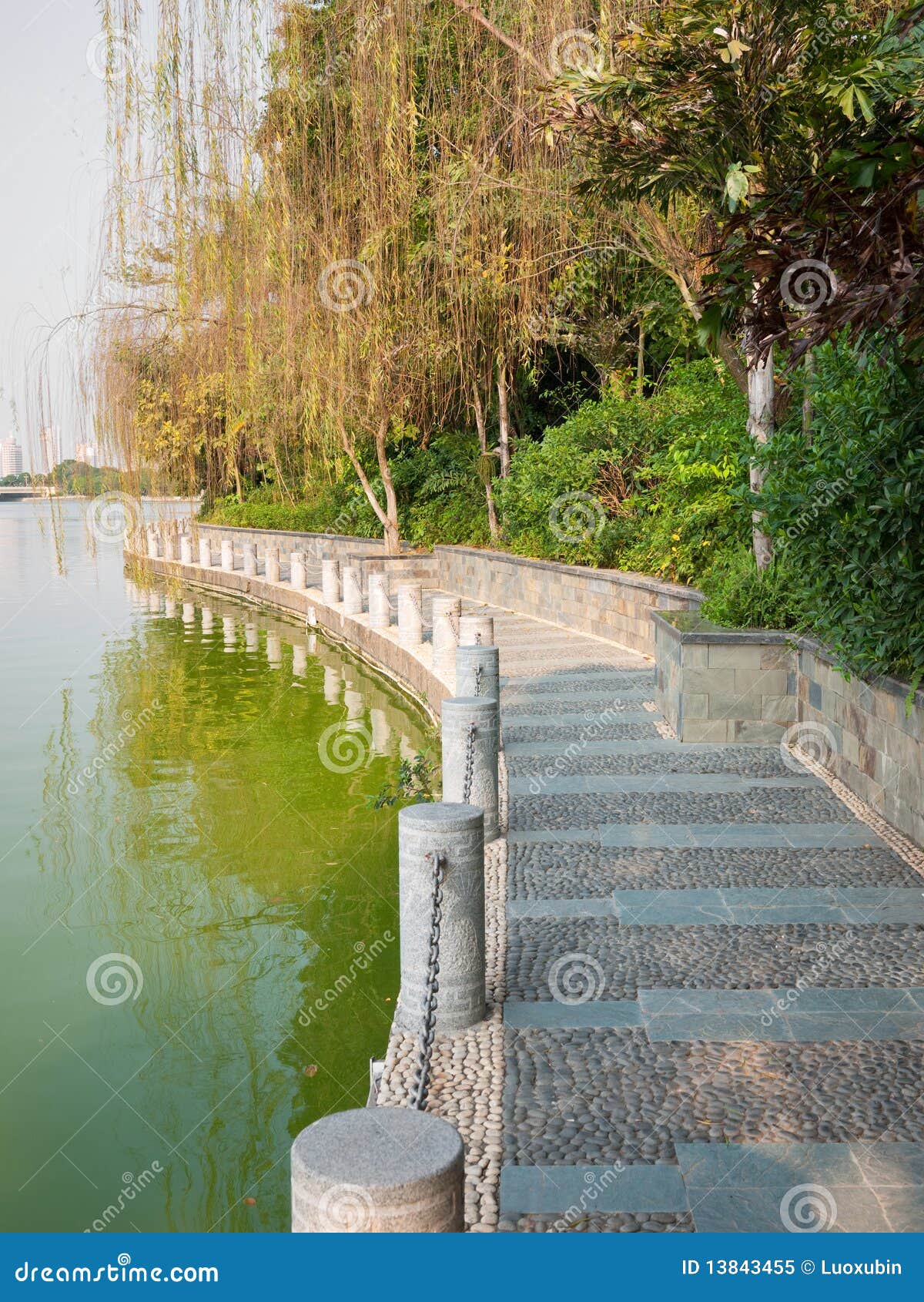 Corridor in a park stock image. Image of corridor, walkway - 13843455