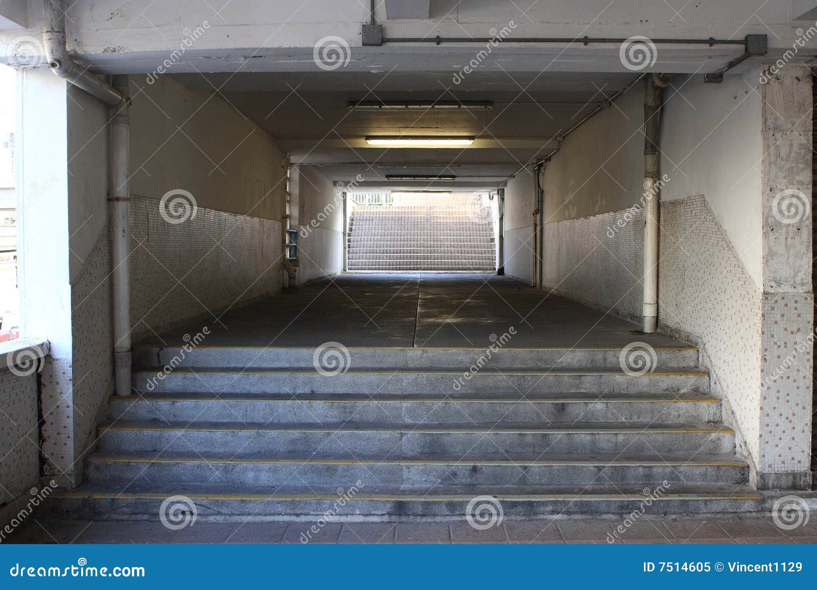 A Corridor in Public Housing Estate Stock Image - Image of ownership ...