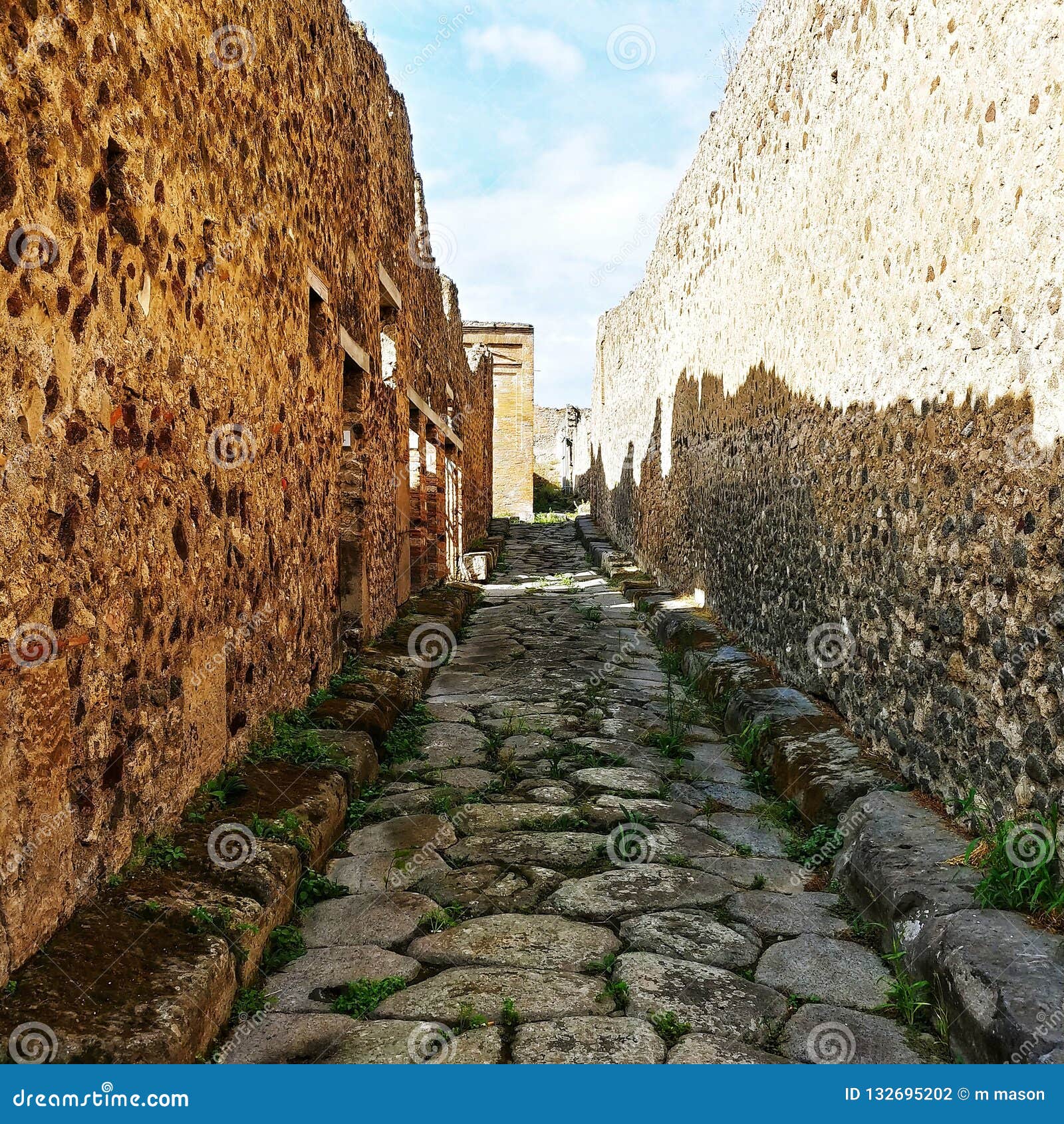 The path of gladiators stock photo. Image of gladiators - 132695202