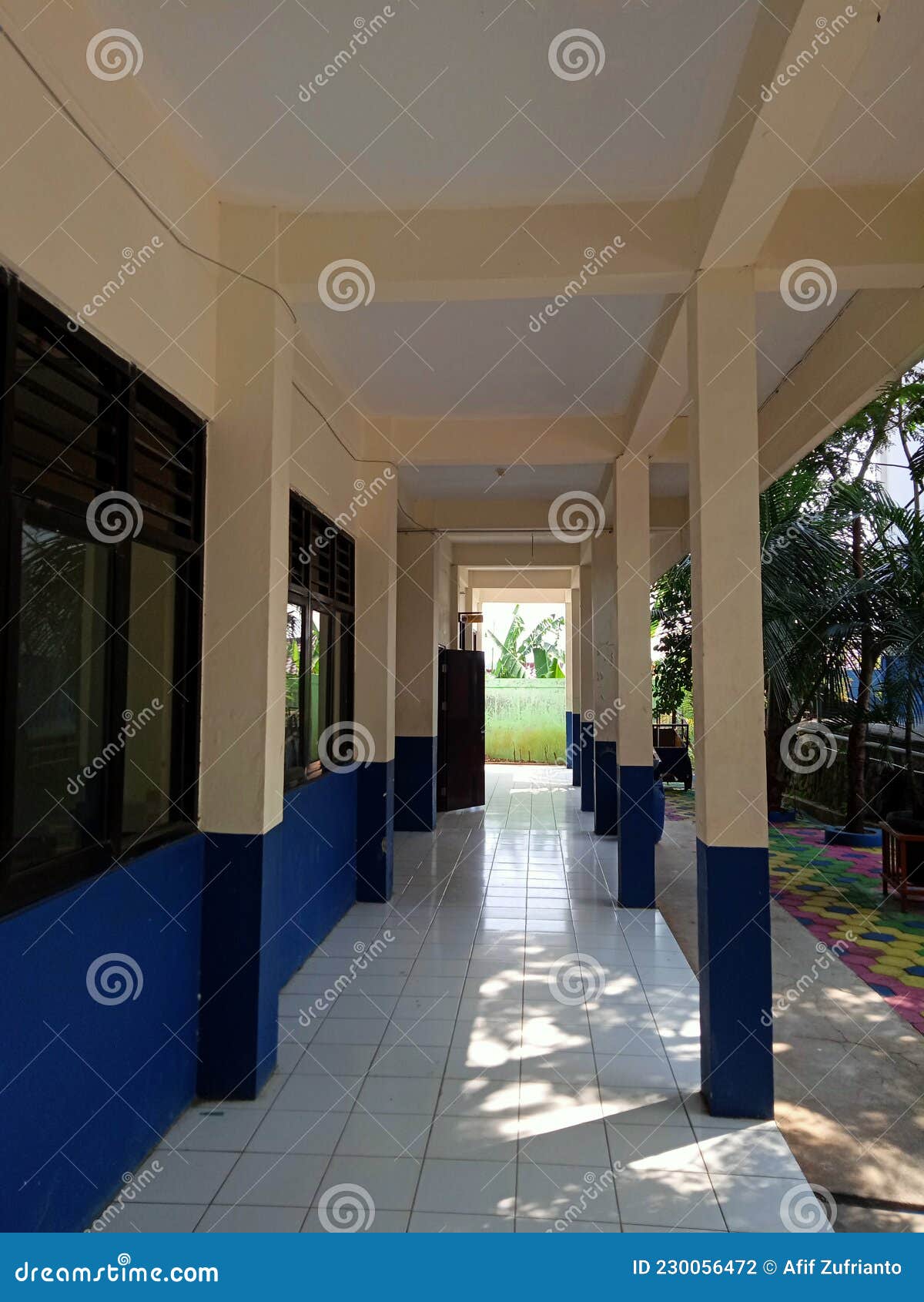Corridor of School Building Stock Photo - Image of lobby, room: 230056472