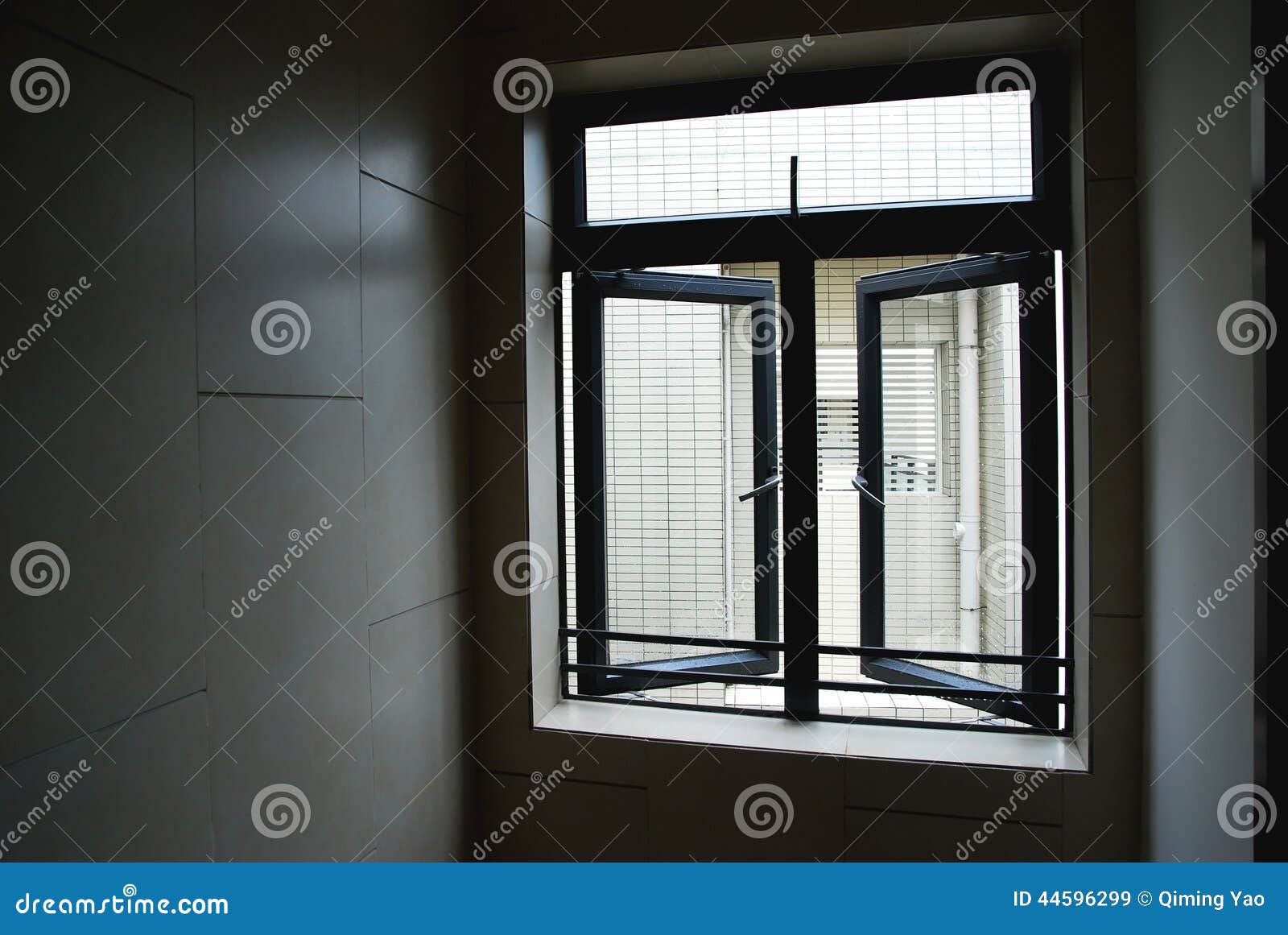 Corridor windows stock image. Image of glass, backgrounds - 44596299