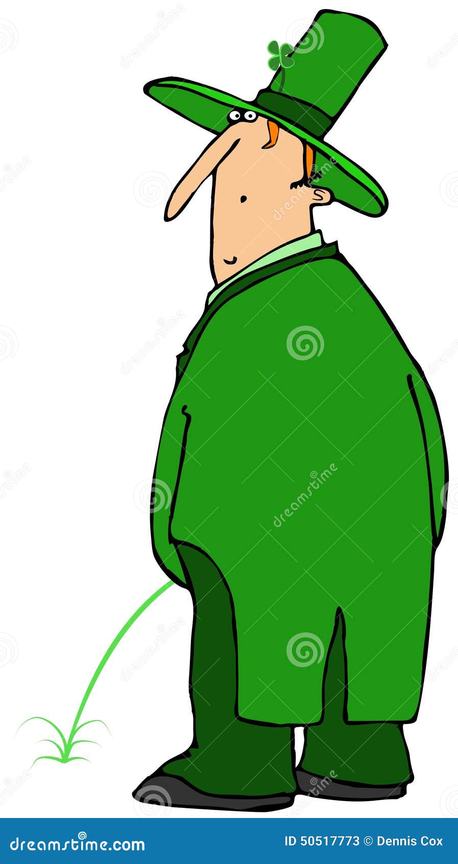 Corriente del St Patricks stock de ilustración. Ilustración de irlandés ...