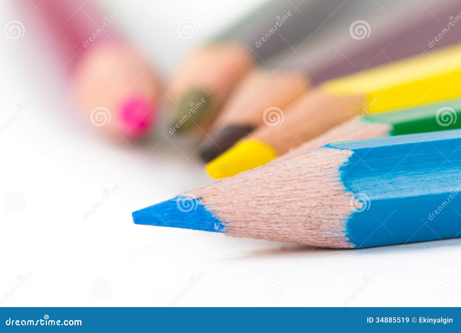 Corrija imagem de stock. Imagem de detalhe, colorido - 34885519