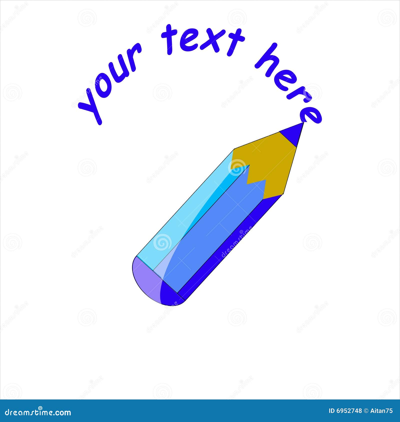 Corrija ilustração stock. Ilustração de desenhado, escola - 6952748