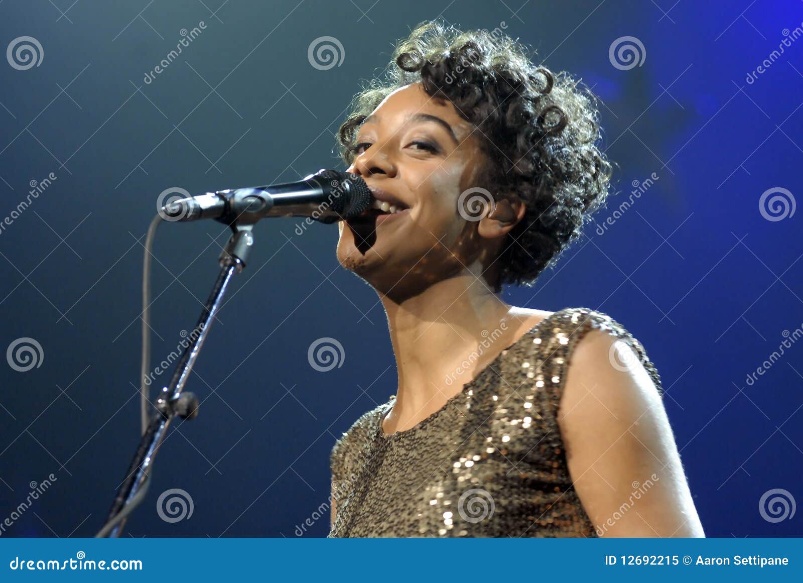 Corrine Bailey Rae Performing Live. Editorial Image - Image of american ...