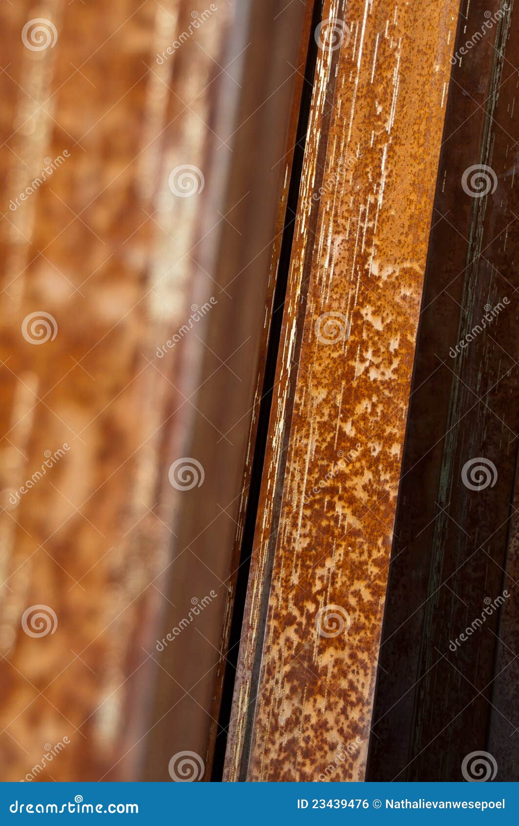 Corroded iron stock photo. Image of columns, industrial - 23439476